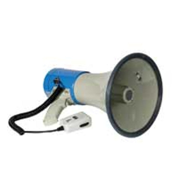 Apex MegaUSB Round Horn Megaphone with Siren and Walkie-Talkie - MEGAU