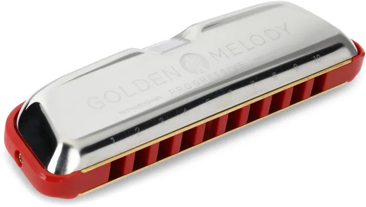 Hohner Golden Melody Harmonica - Key of C Version 2 - M544BX-C