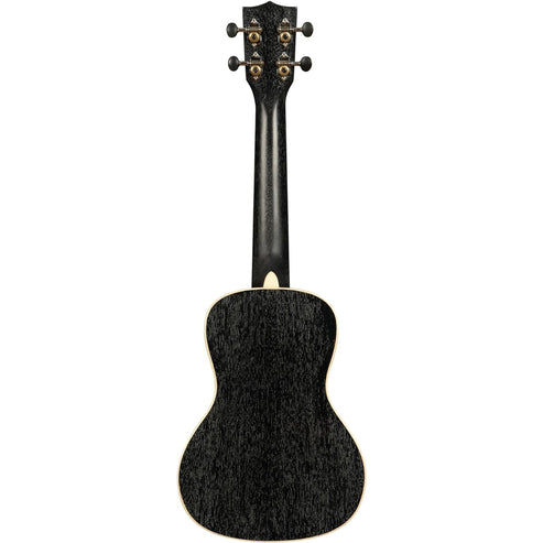 Kala All Solid Salt & Pepper Doghair Mahogany Concert Ukulele w-Bag 81