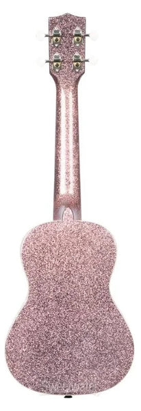 Kala Pink Champagne Sparkle Concert Ukulele